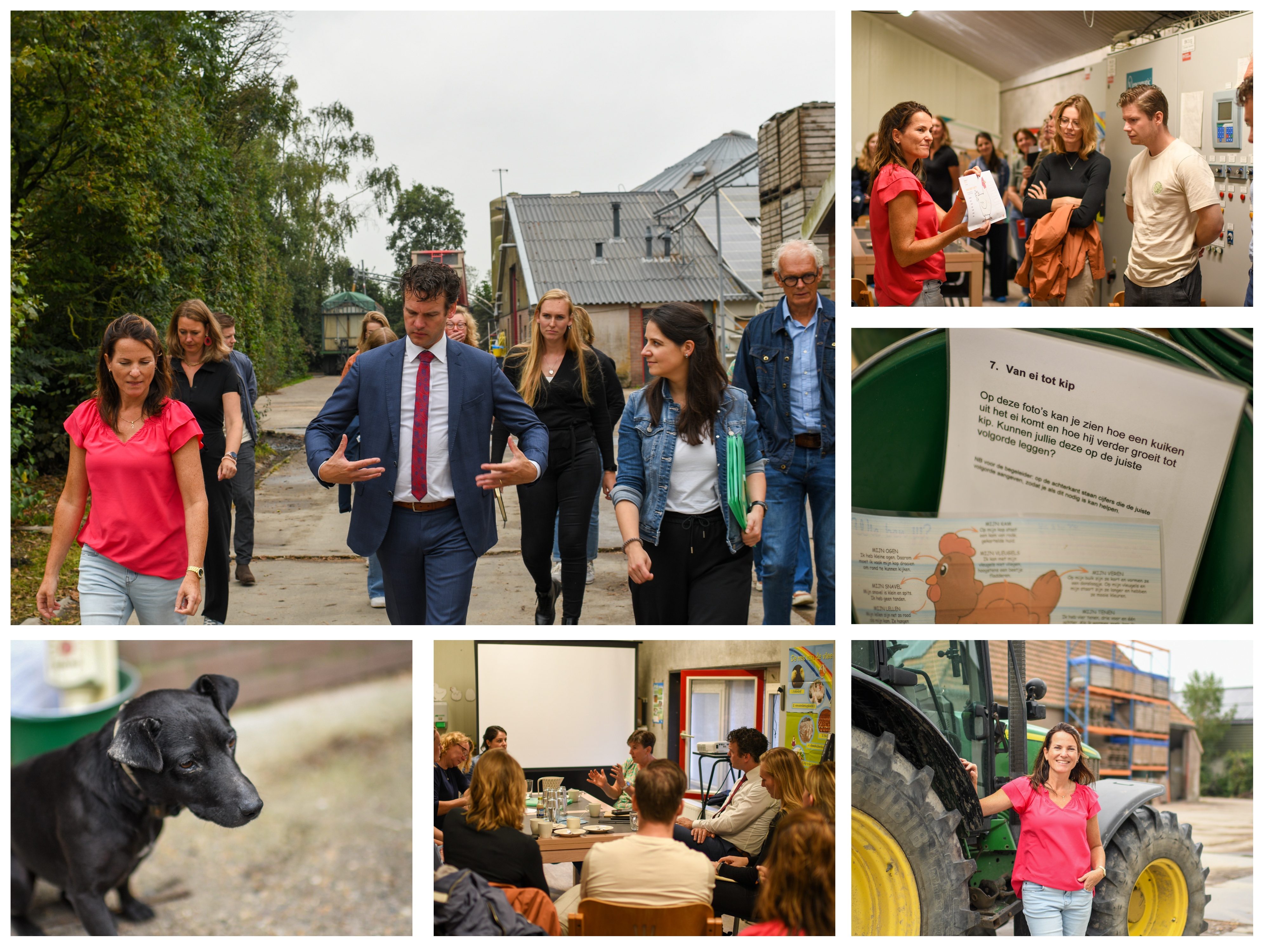 Werkbezoek gedeputeerde Beemsterboer: het belang van de boerderij als leerplek | Jong Leren Eten